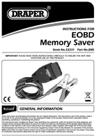 Draper Eobd Memory Saver 22231 Ems